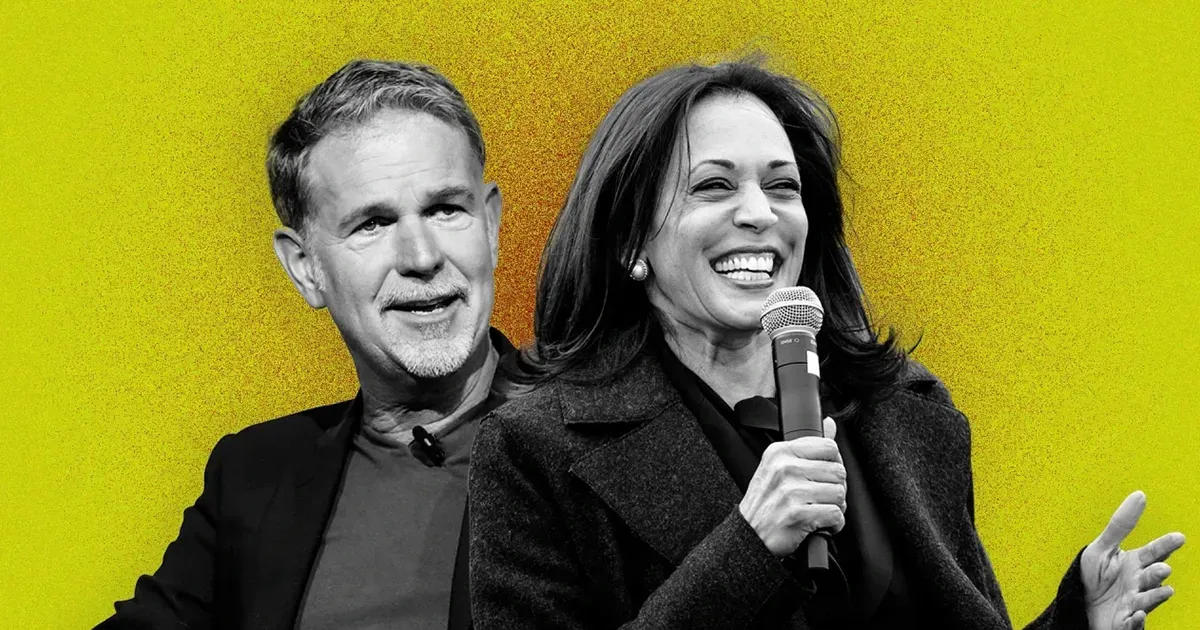 Netflix සම නිර්මාතෲ කමලා හැරිස් ට ක ල ඩොලර් මිලියන 7ක පරිත්‍යාගය නිසා ...